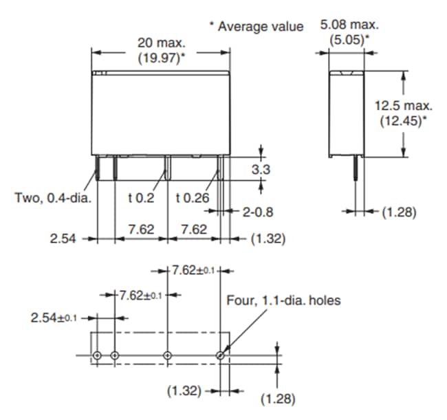 G6DN-CF Slim Power Relays - Omron Electronics | Mouser